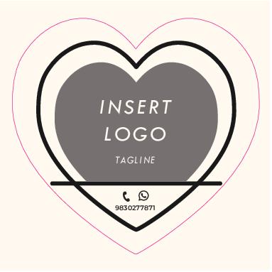 Browse Multiple Designs for Heart Shape Sticker & Labels Online