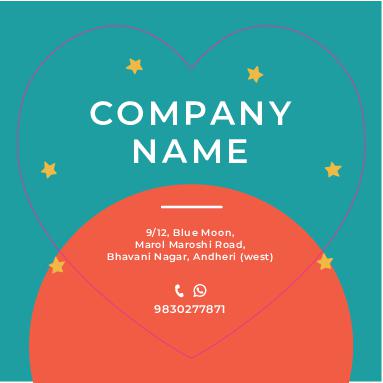 Browse Multiple Designs for Heart Shape Sticker & Labels Online