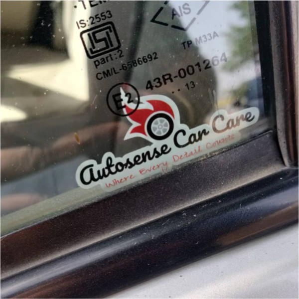 Custom Front Adhesive Stickers | For Inside Glass & Windows