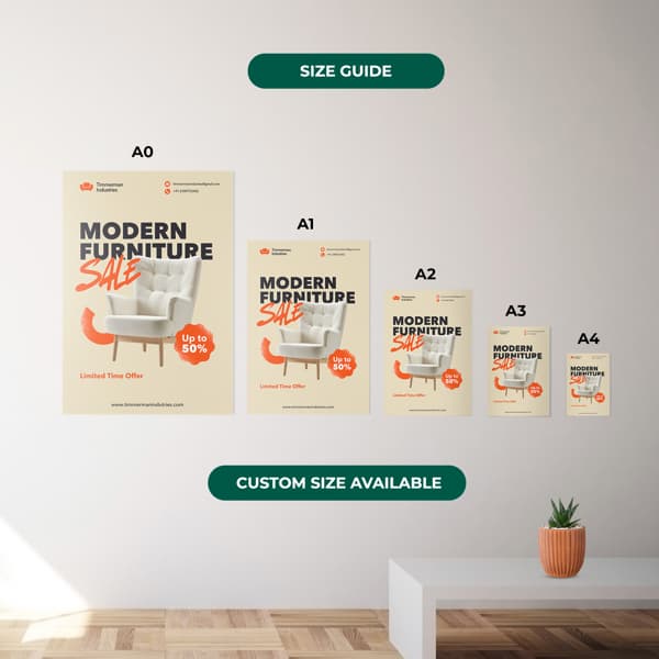 Premium Vinyl Posters | Custom Adhesive & Magnetic Prints