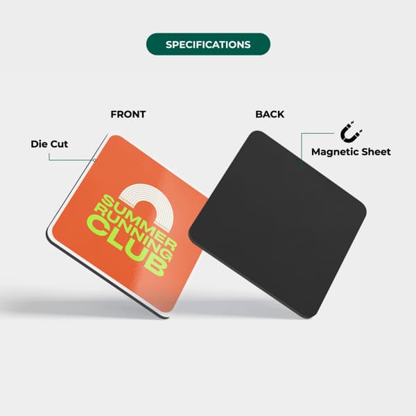 Custom Magnet Stickers – Die-Cut Magnetic Labels for Branding | Kraftix ...