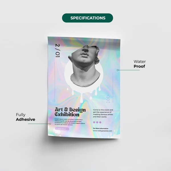 Premium Vinyl Posters | Custom Adhesive & Magnetic Prints