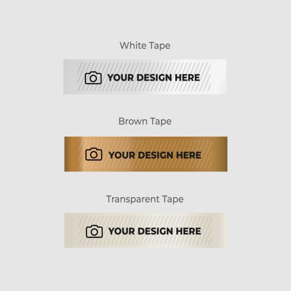 Custom Packaging Tape Printing | Logo BOPP Packing Tape – Kraftix Digital