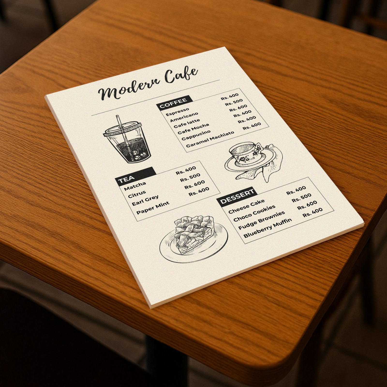 Custom Foam Board Menus | Durable & Rigid Sunboard Menu Printing