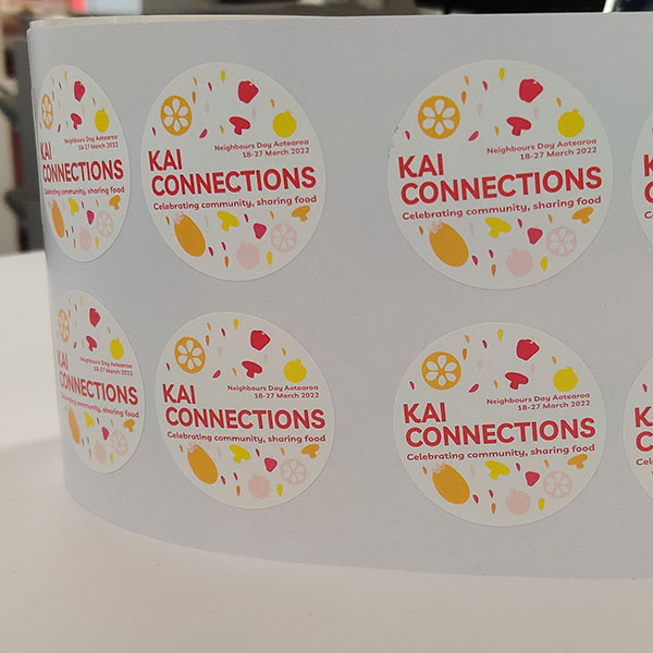 Matt Synthetic Stickers - Gold Rich Reliable