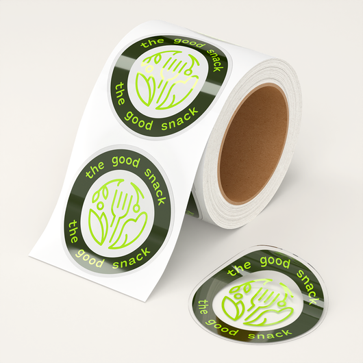 Transparency Stickers - Gold Rich Reliable