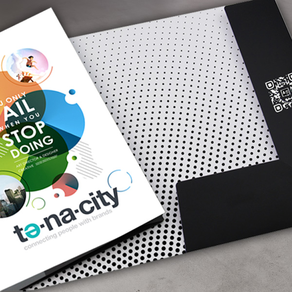 Presentation Folders (Double Sided) - Tenacity Design Pty Ltd