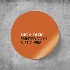 High Tac Stickers with UV Protection - Tenacity Design Pty Ltd