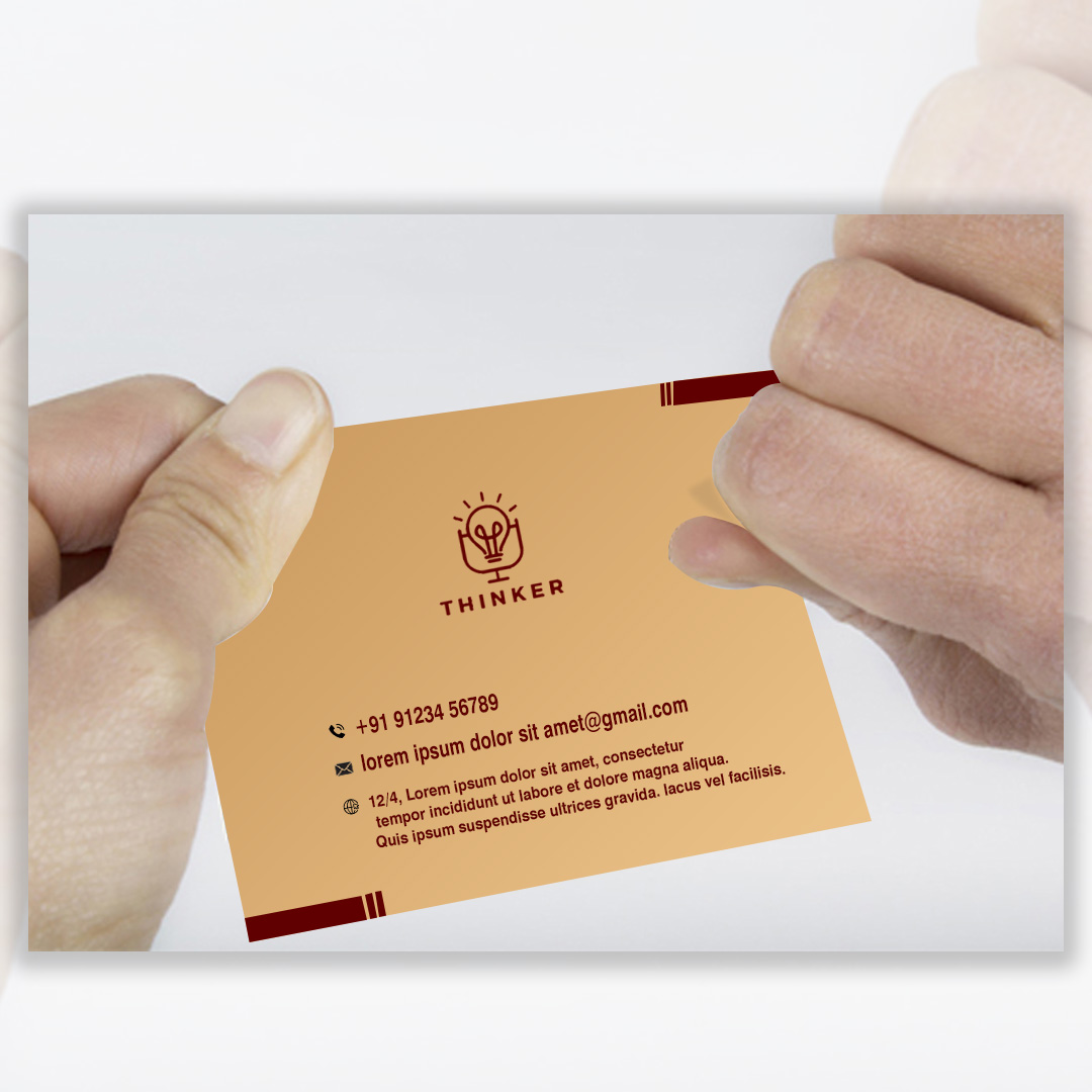 Non Tearable Business card (Synthetic) - THE PRINTINK