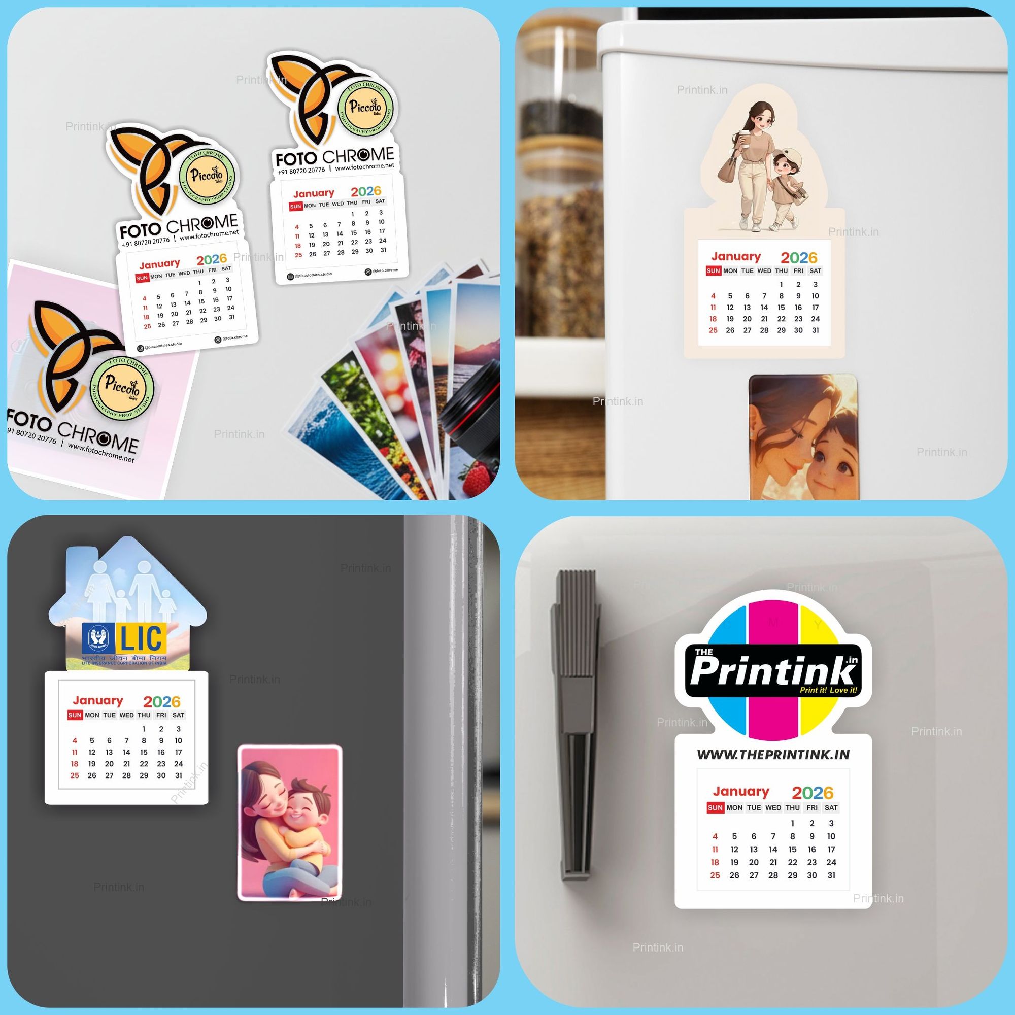 Mini Calendar - THE PRINTINK