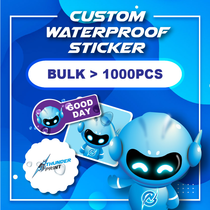 Custom Waterproof Label Sticker